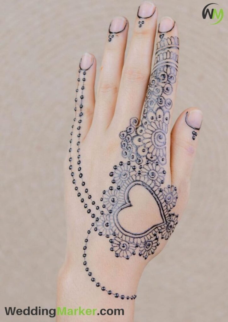 100+ Simple Mehndi Designs For Back Hands | WeddingMarker
